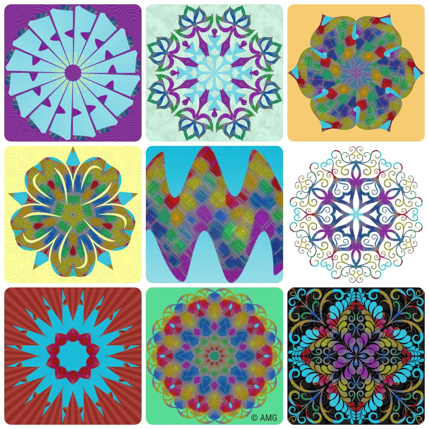 Solve Jacki's CrossHatch Abstract Recycled jigsaw puzzle online with ...