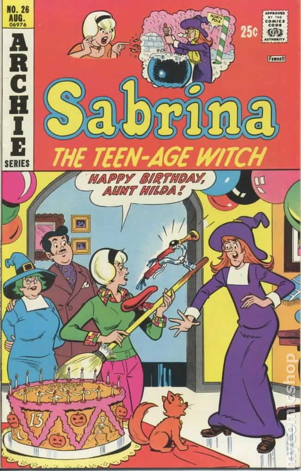 Solve Sabrina The Teen-Age Witch: The New Broomstick jigsaw puzzle ...