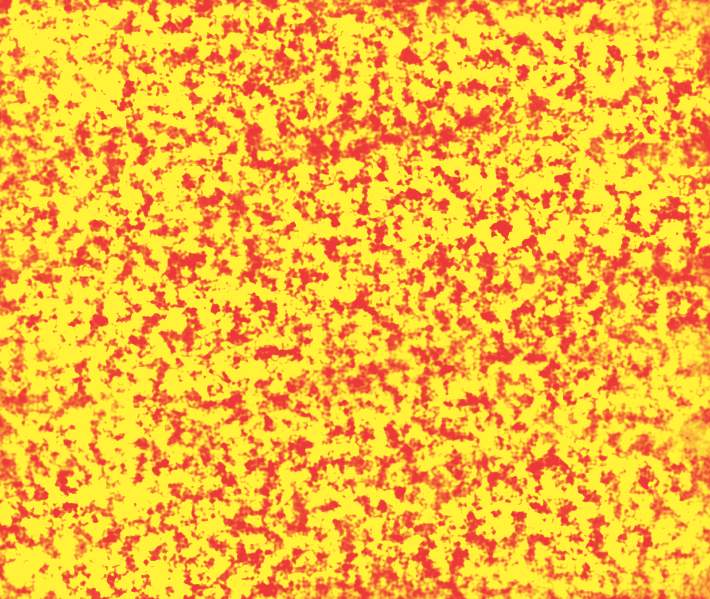 Solve Mottled yellow and red jigsaw puzzle online with 110 pieces