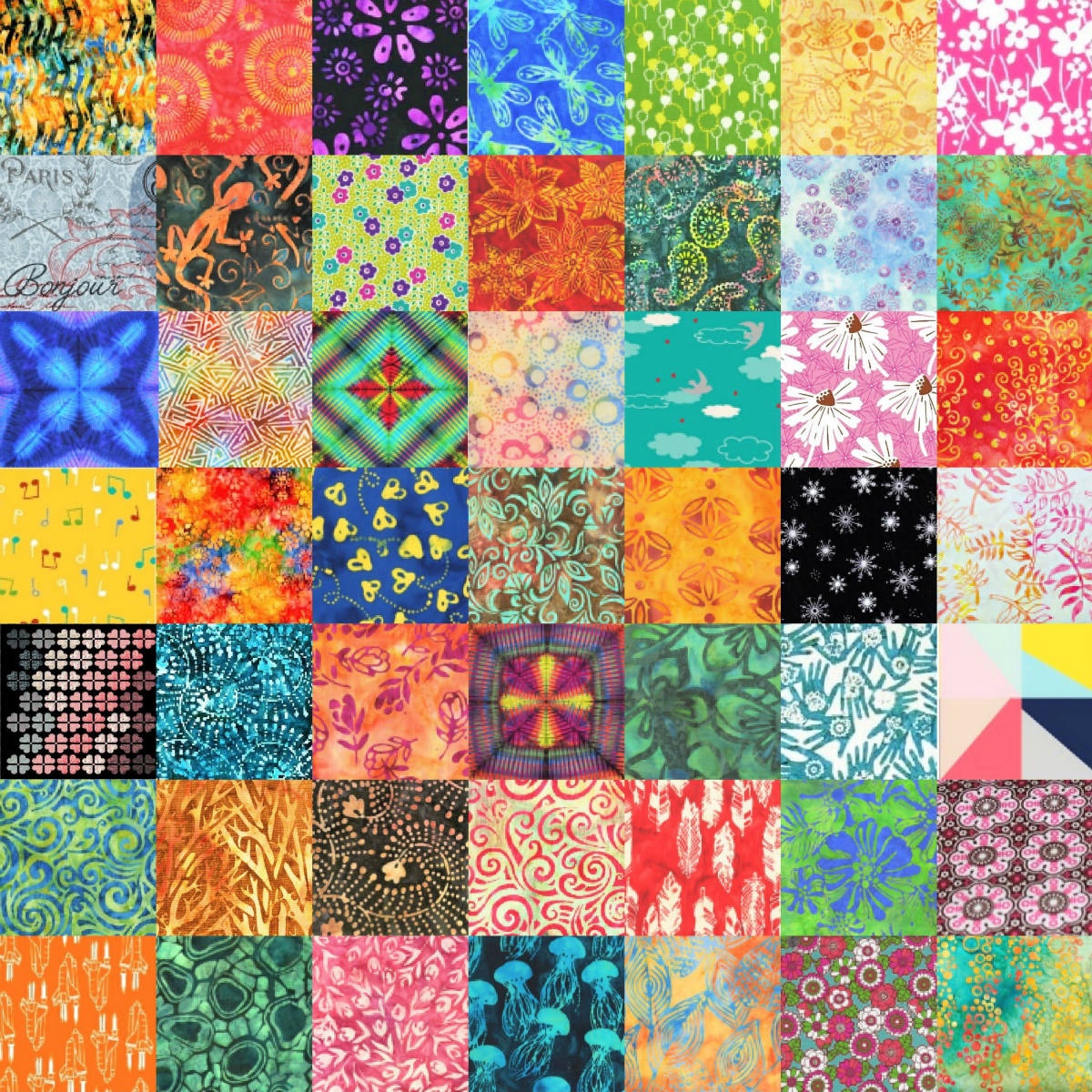 Solve PATCHWORK ANTHOLOGY 3 jigsaw puzzle online with 400 pieces