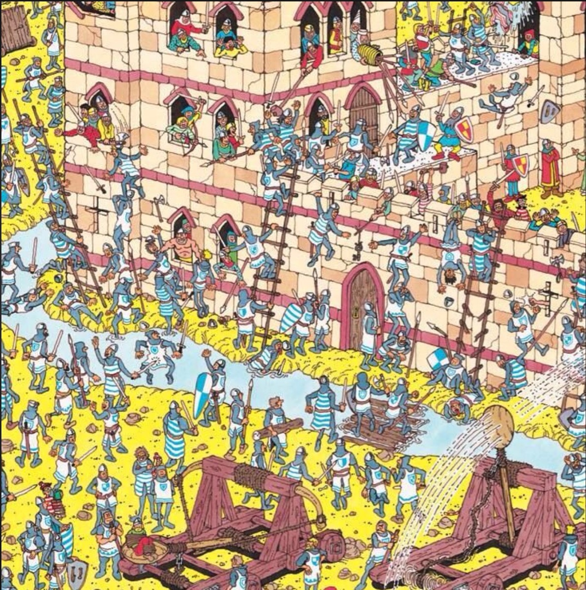 Solve Where’s Wally jigsaw puzzle online with 400 pieces