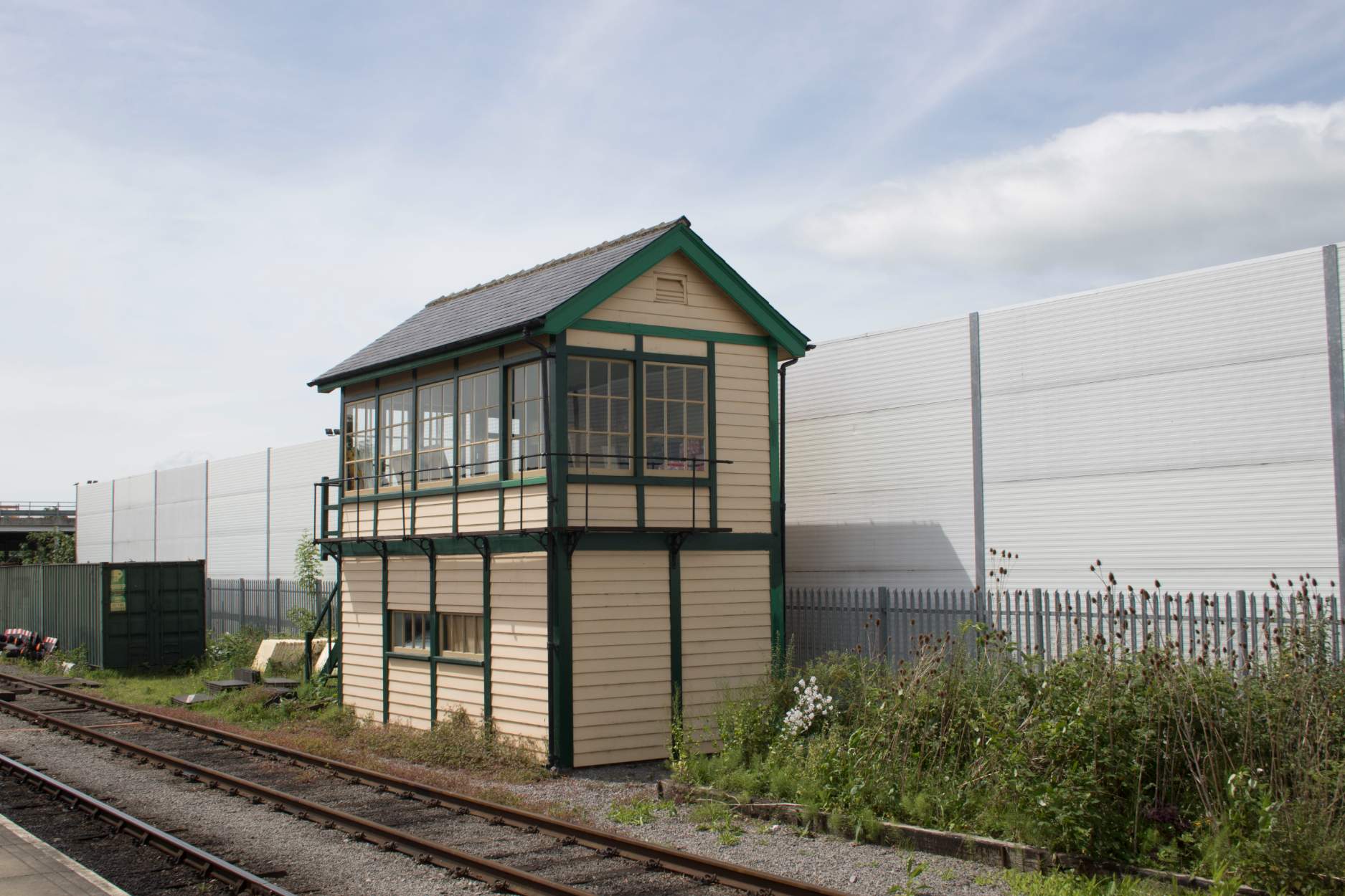 Solve Wensleydale Railway 28-05-2017 Leeming Bar signal box01 jigsaw ...