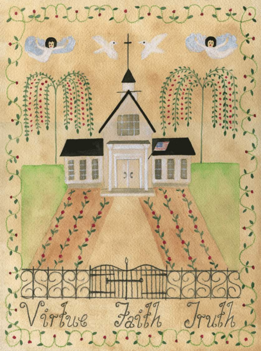 Solve virtue-faith-truth-Church-__04885 jigsaw puzzle online with 63 pieces