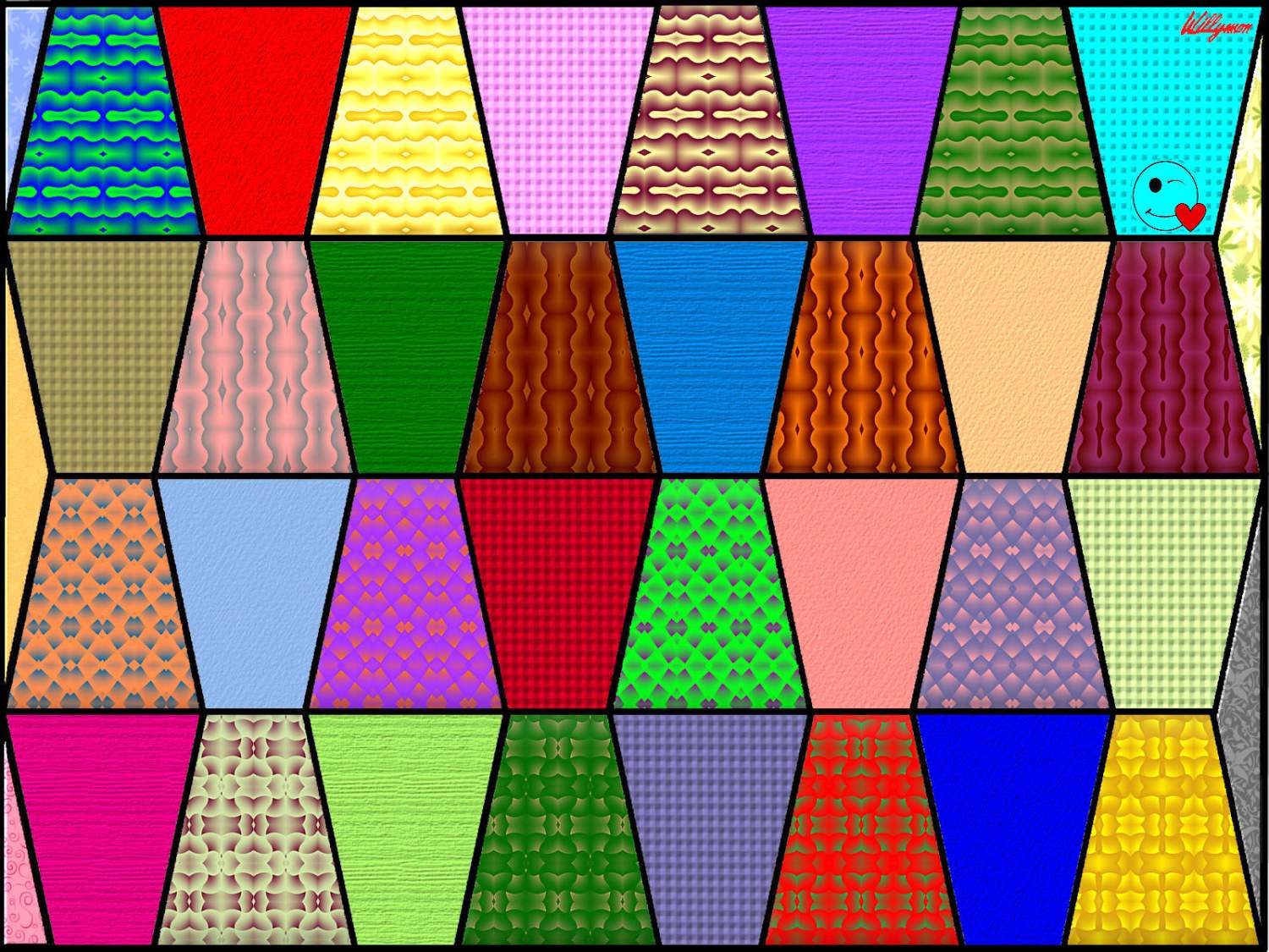 Solve trapezoids jigsaw puzzle online with 80 pieces