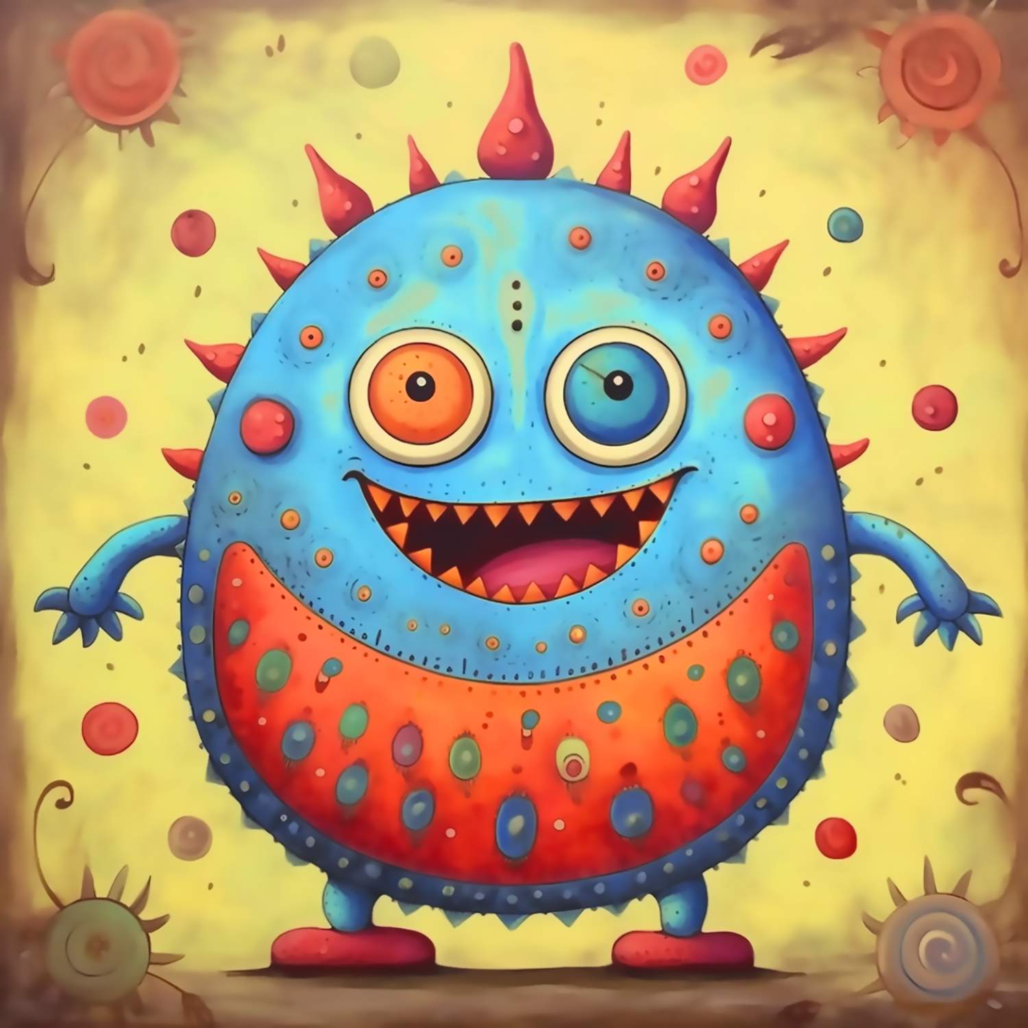 Solve Blobs 3 jigsaw puzzle online with 576 pieces