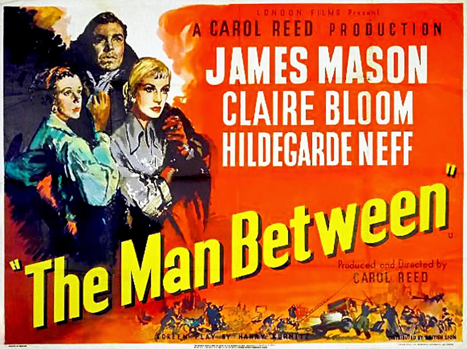 Jigsaw Puzzle | THE MAN BETWEEN - 1953 MOVIE POSTER - JAMES MASON ...
