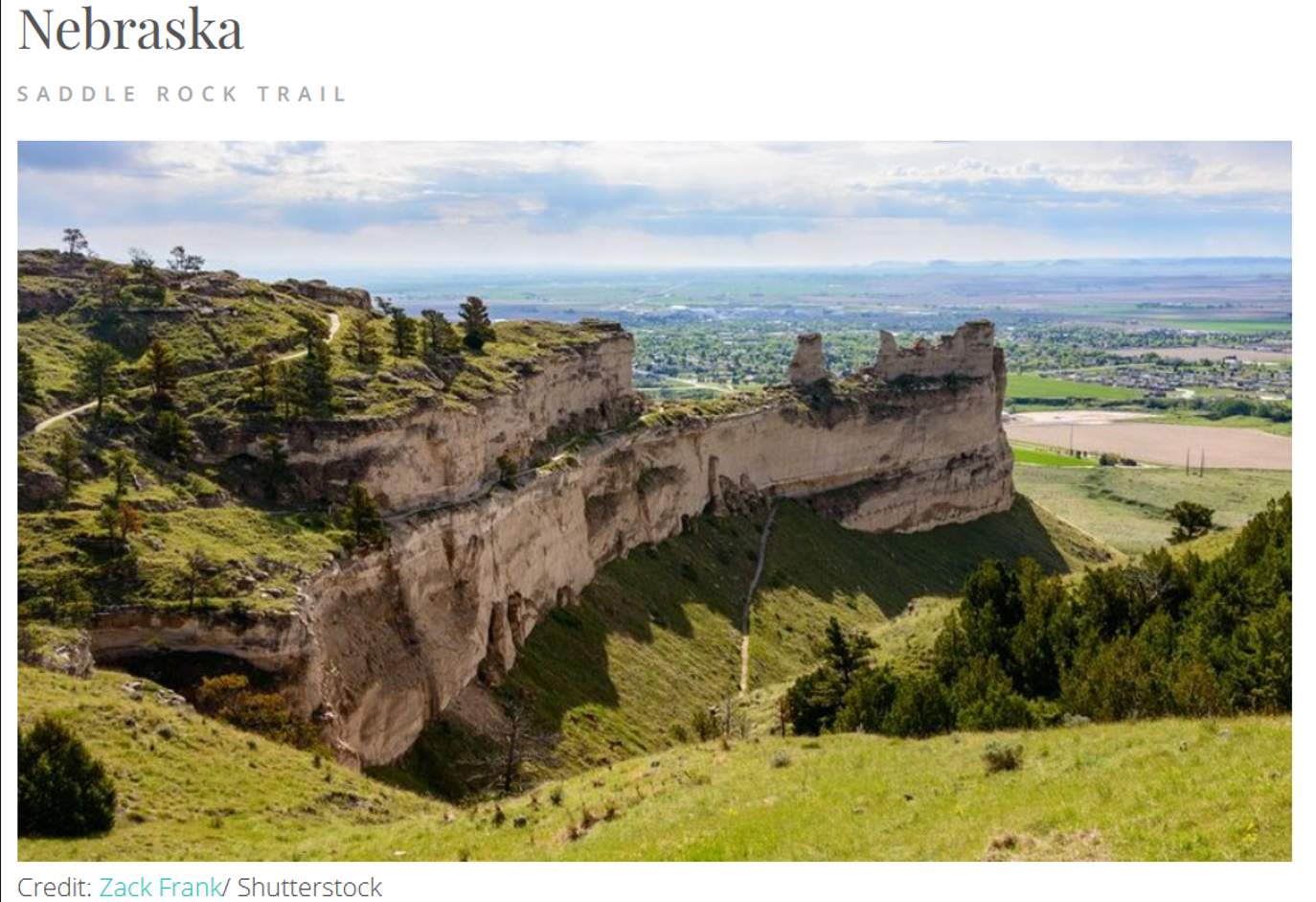 Solve NEBRASKA-SCOTTS-BLUFF jigsaw puzzle online with 40 pieces