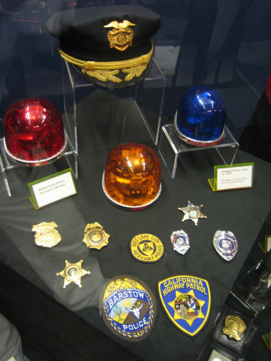 Elvis Presley Police Badges