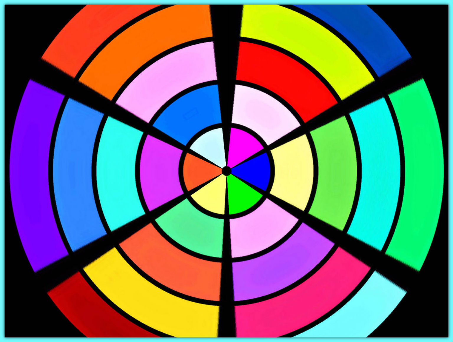Solve Color Wheel jigsaw puzzle online with 432 pieces