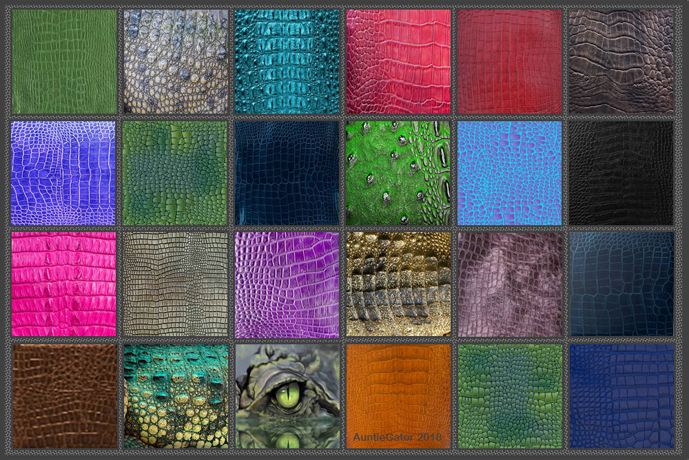 Solve Alligator Skins jigsaw puzzle online with 187 pieces