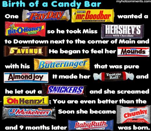 Solve candy bars jigsaw puzzle online with 30 pieces