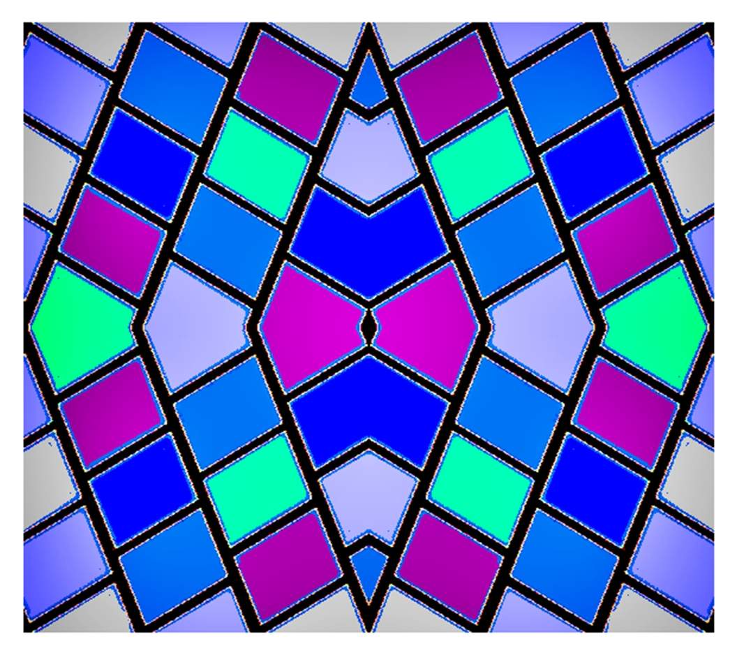 Solve Stained Glass Window 123 jigsaw puzzle online with 120 pieces