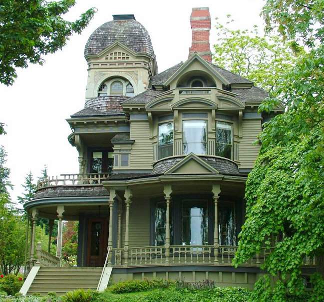 Solve Victorian home in Gamwell House Bellingham WA jigsaw puzzle ...