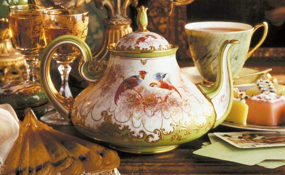 Solve Tea With Treats jigsaw puzzle online with 60 pieces