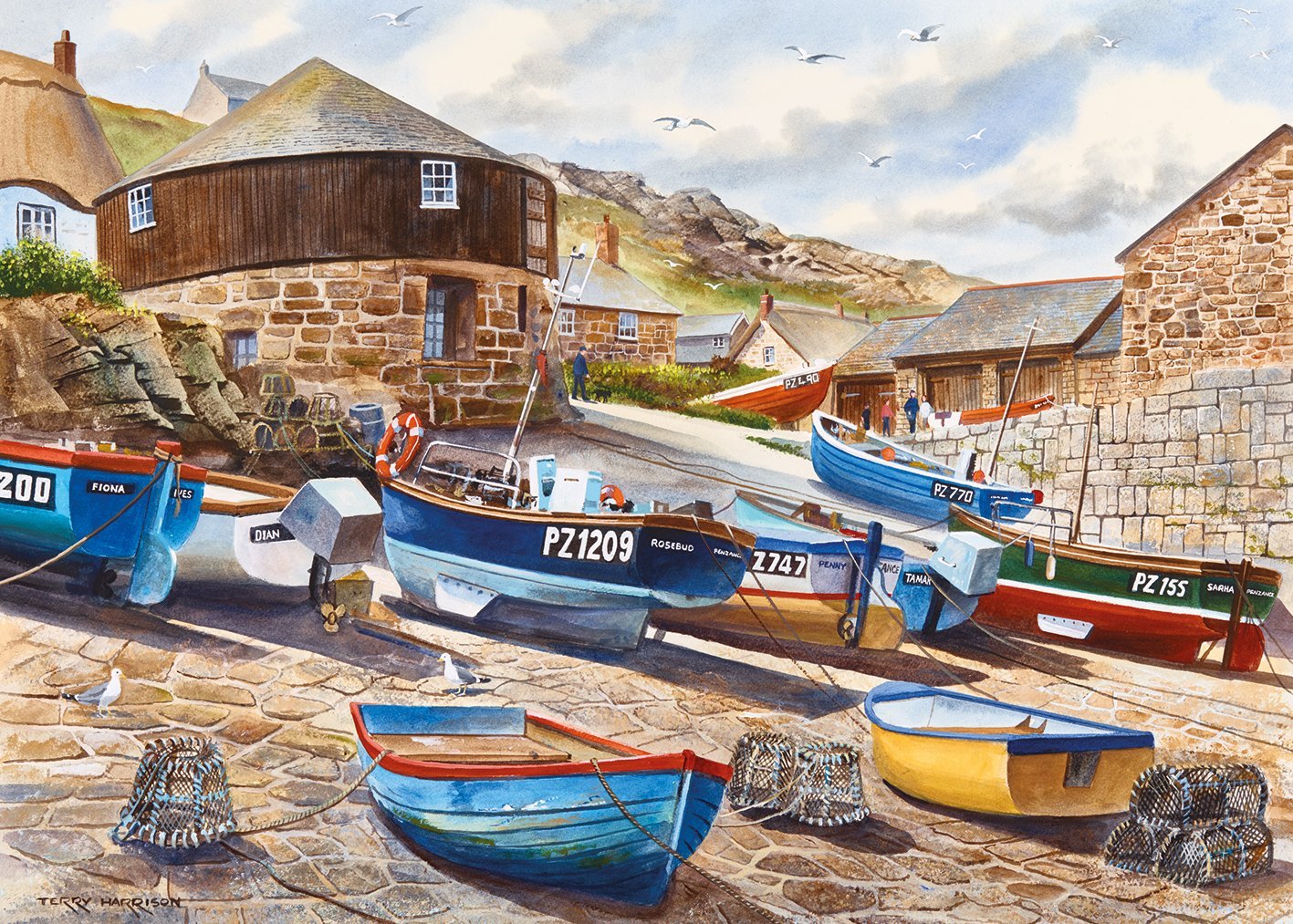 Solve Painting by Terry Harrison jigsaw puzzle online with 391 pieces