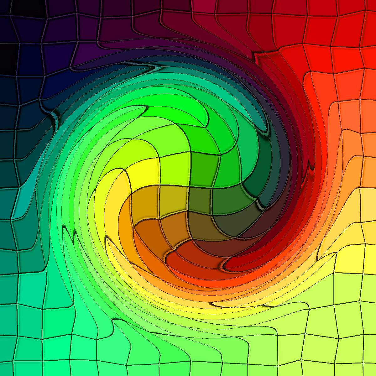 Solve Swirl jigsaw puzzle online with 100 pieces