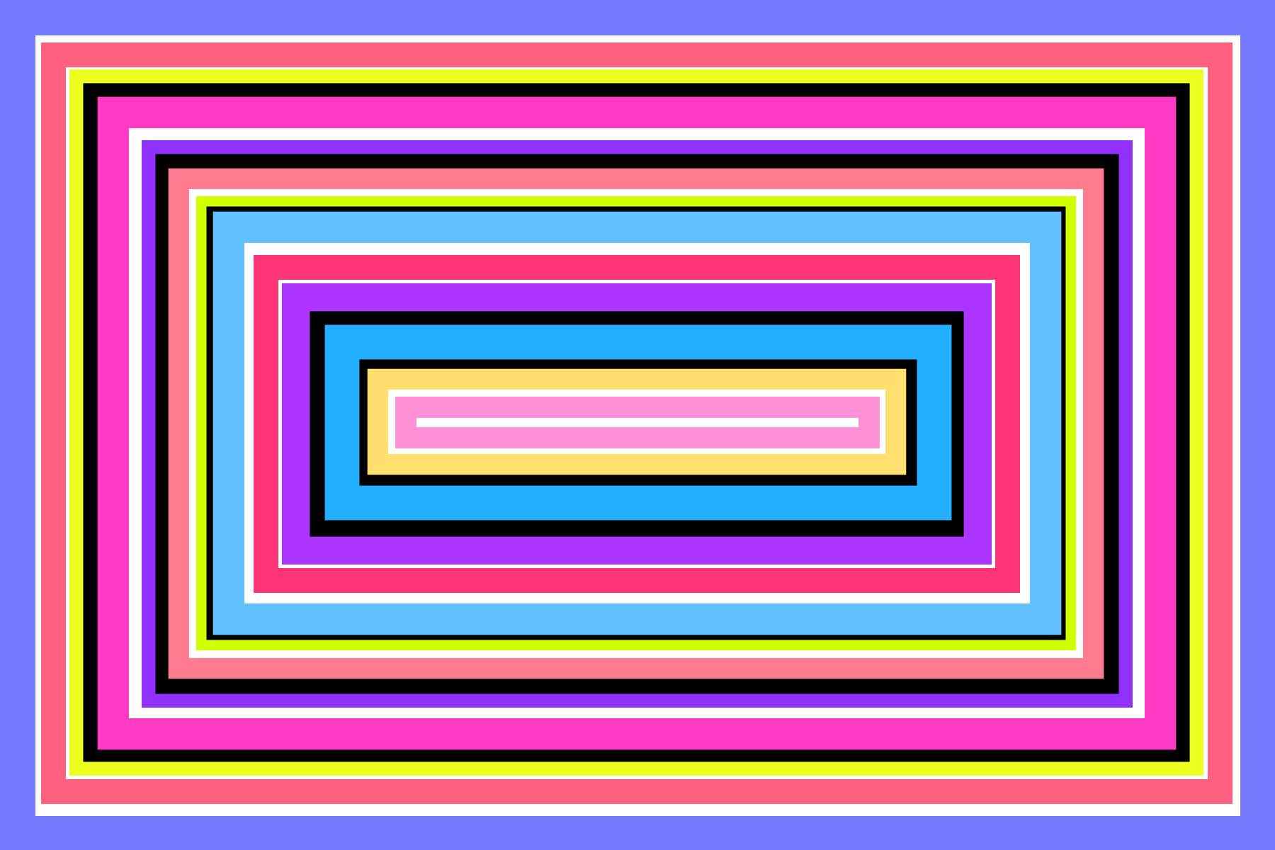 Solve Concentric Rectangles 12 jigsaw puzzle online with 384 pieces