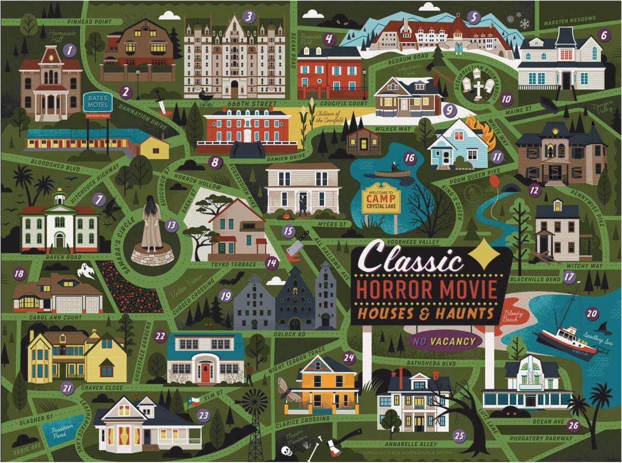 Solve Horror Movie Puzzle jigsaw puzzle online with 300 pieces