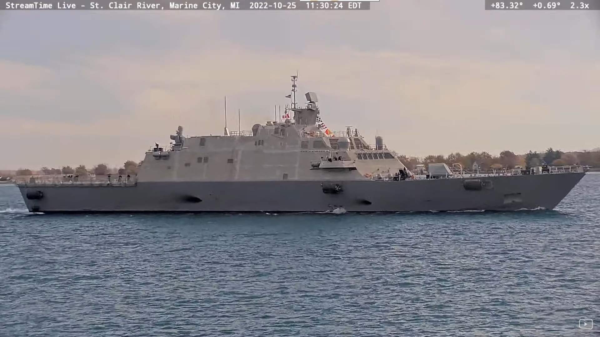 Solve USS Cooperstown (LCS-23) - US Navy Littoral Combat Ship - Marine City, MI (2022-10-25 ...
