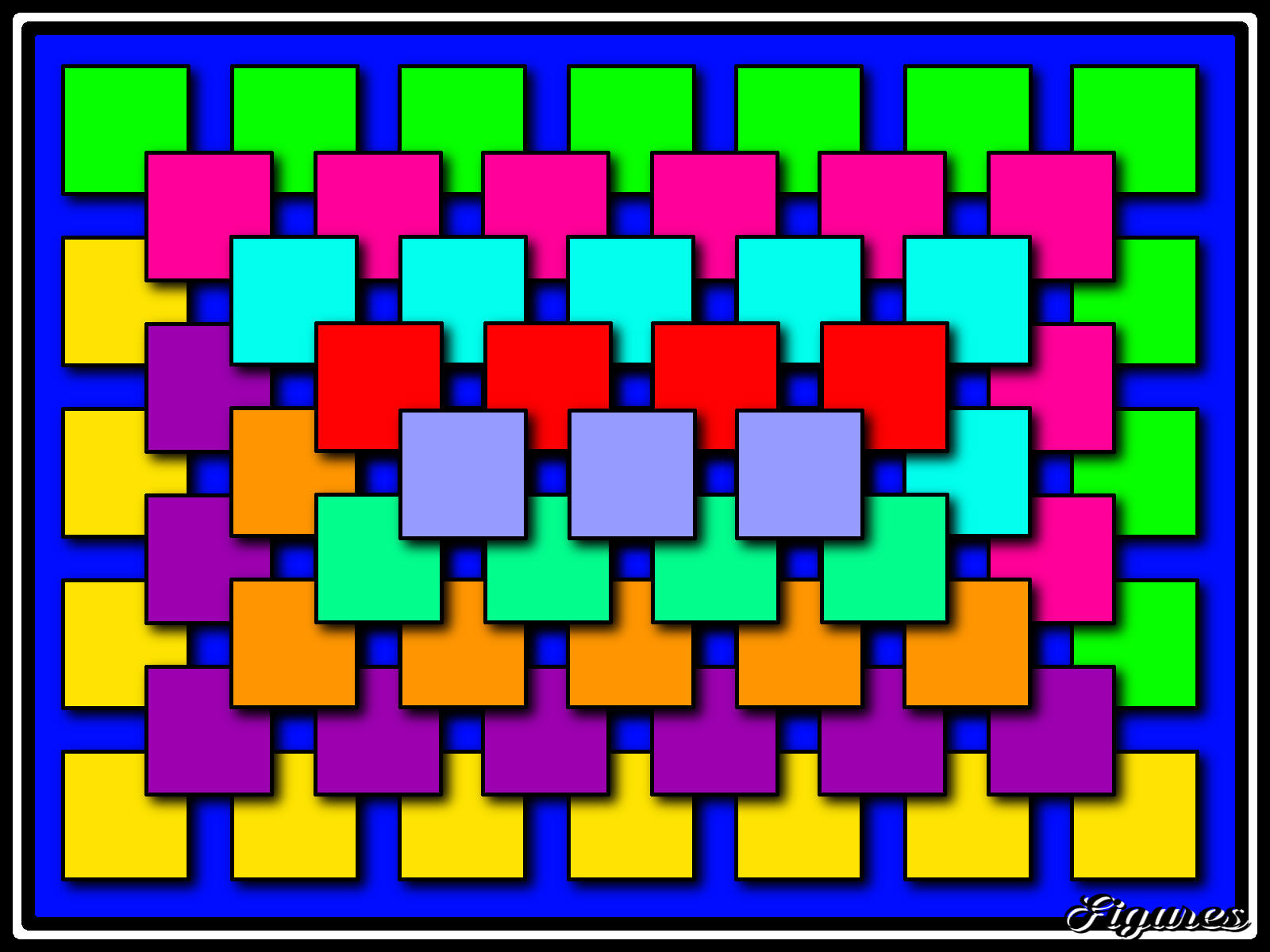 Solve Square Crazy jigsaw puzzle online with 540 pieces