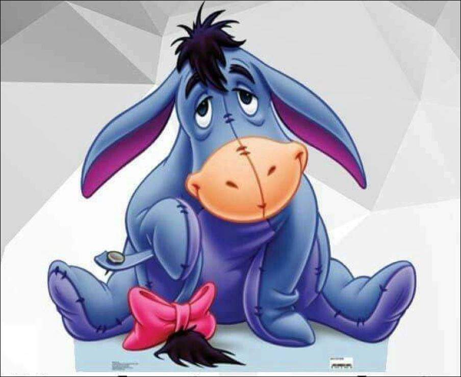 Solve ~💙 Eeyore 💙~ jigsaw puzzle online with 120 pieces