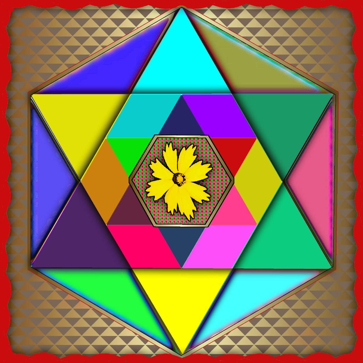 Solve GEO COLLAGE jigsaw puzzle online with 100 pieces