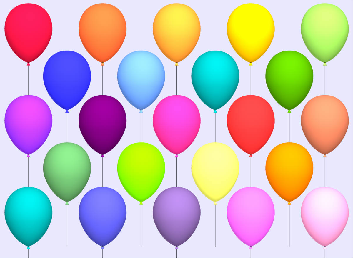 Solve balloons jigsaw puzzle online with 88 pieces