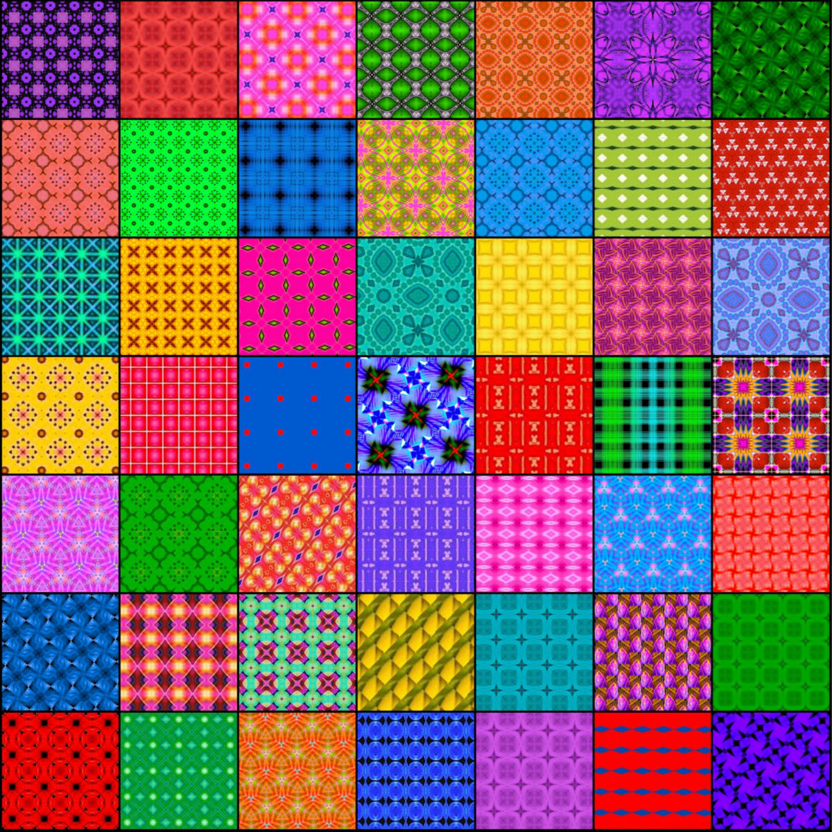 Solve Let's Make More Tiles! (L) jigsaw puzzle online with 225 pieces