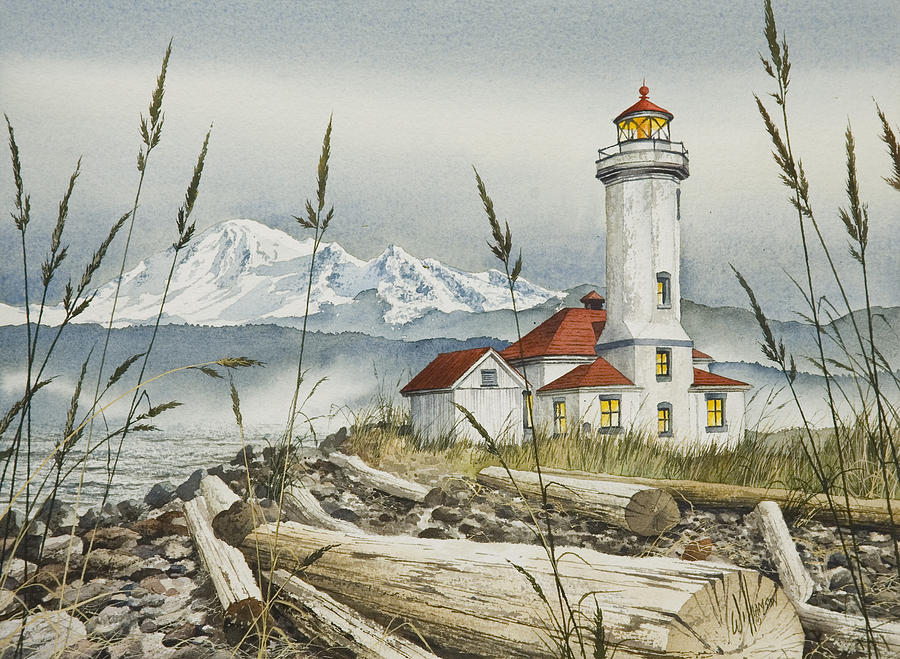 Solve Lighthouse jigsaw puzzle online with 88 pieces