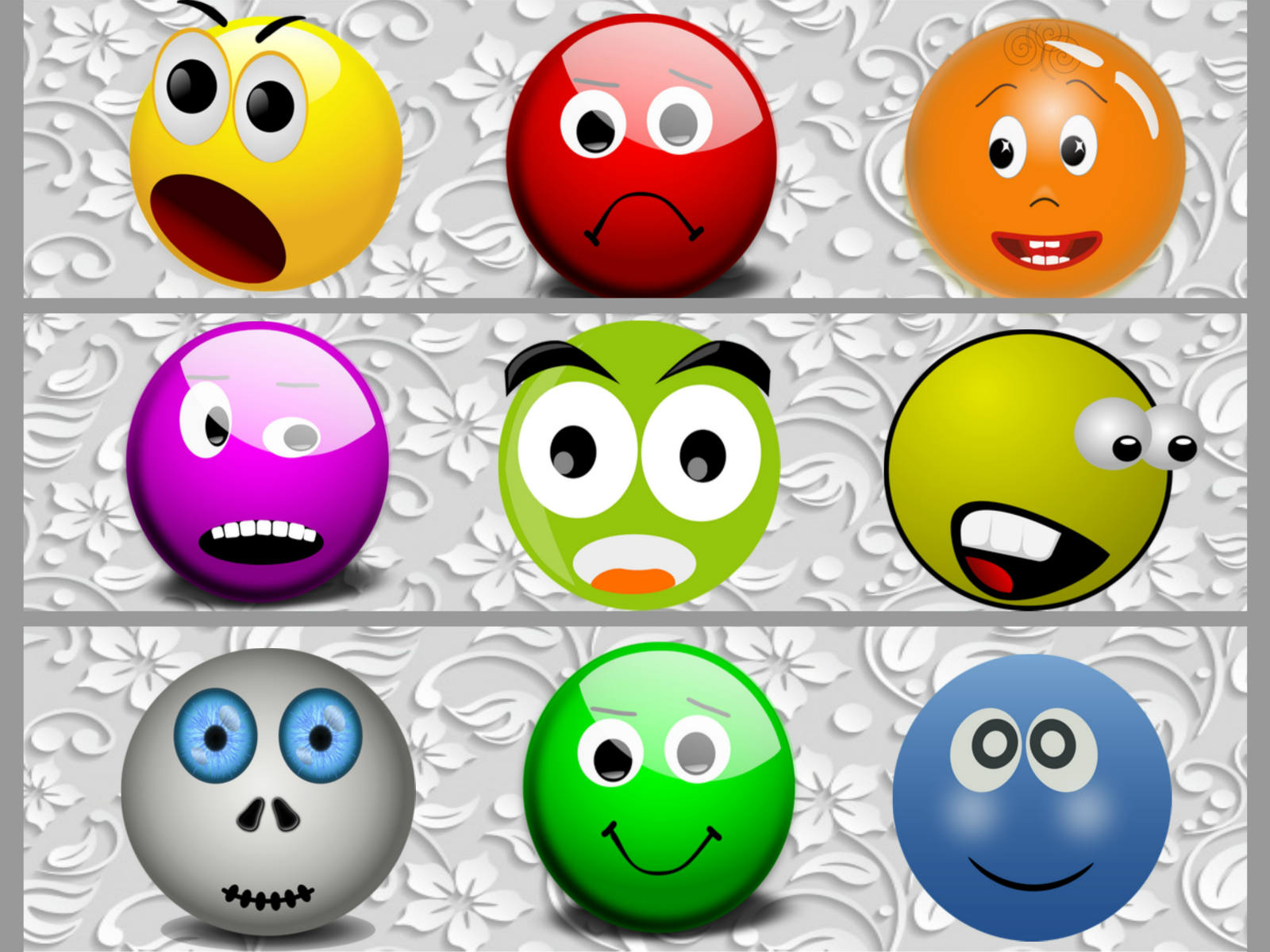 Solve Smileys jigsaw puzzle online with 520 pieces