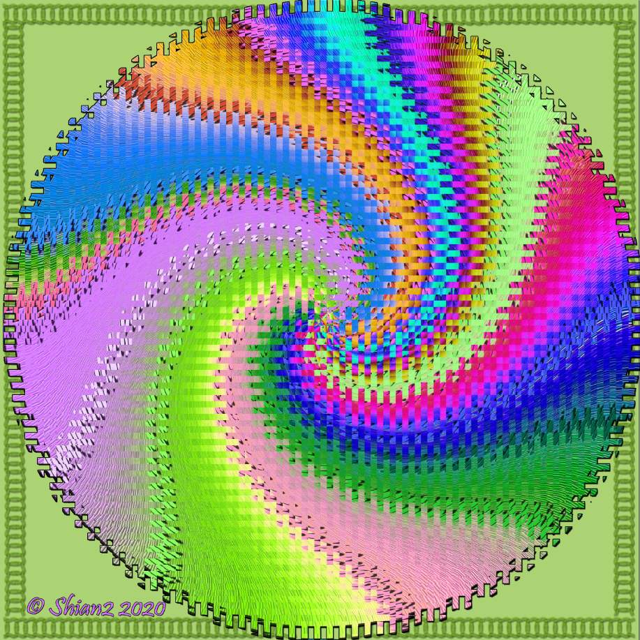 Solve Spiral jigsaw puzzle online with 16 pieces