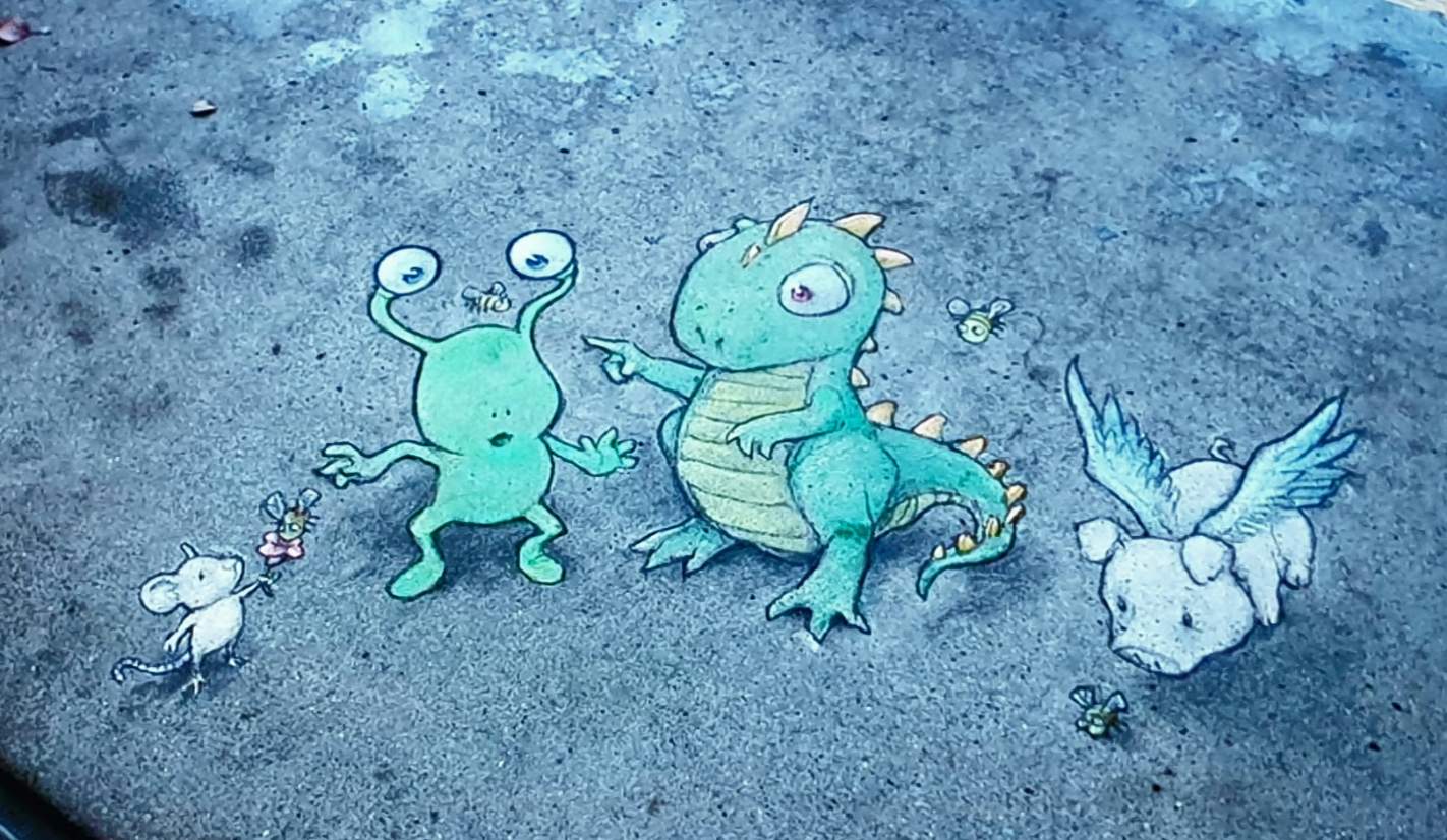 Solve Look out, Sluggo; there's one about to land on your head! jigsaw ...