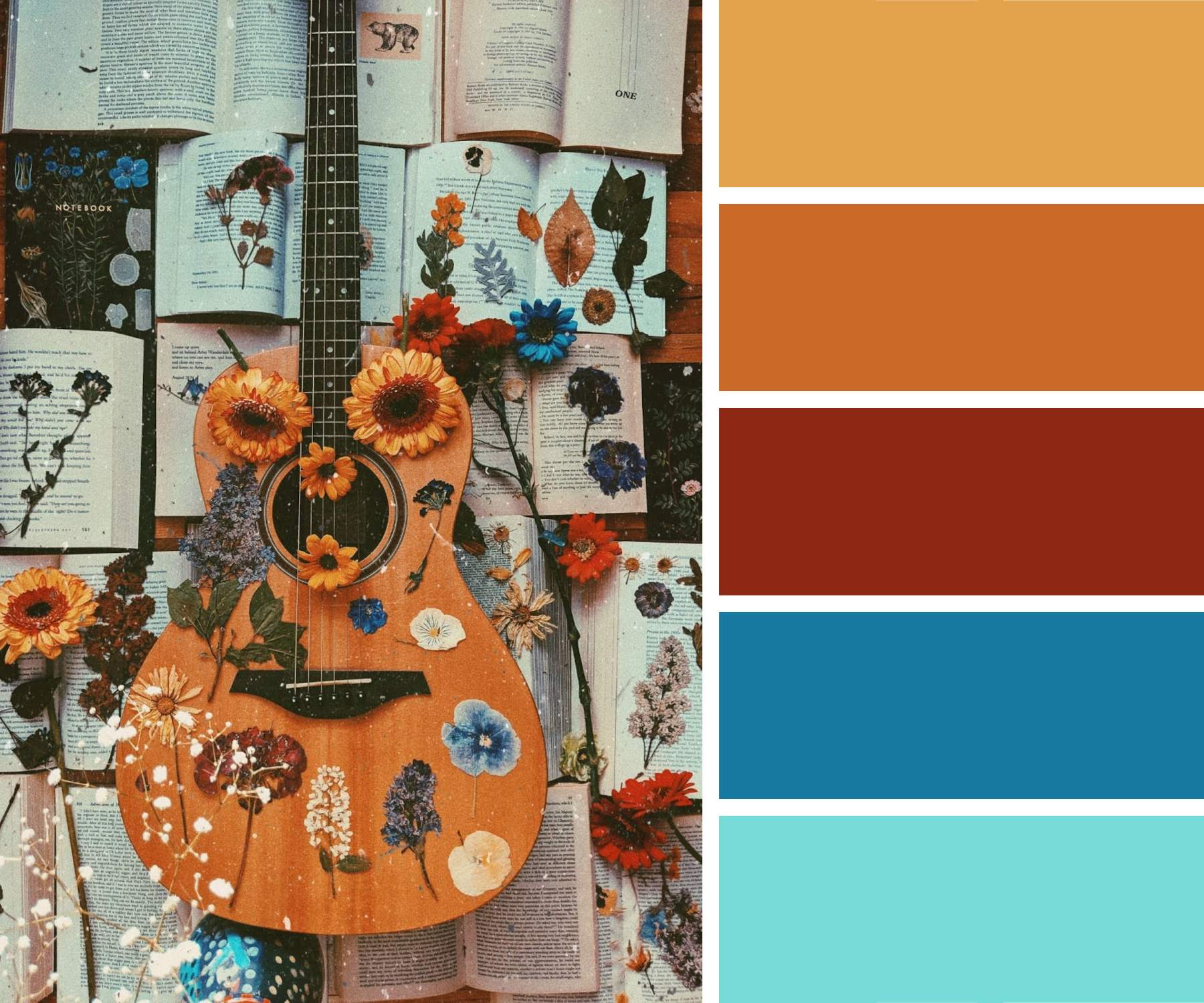 Solve Artsy Flat Lay jigsaw puzzle online with 270 pieces