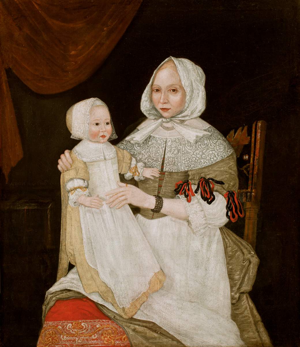 Solve Elizabeth Clarke Freake (Mrs. John Freake) and Baby Mary Freake ...