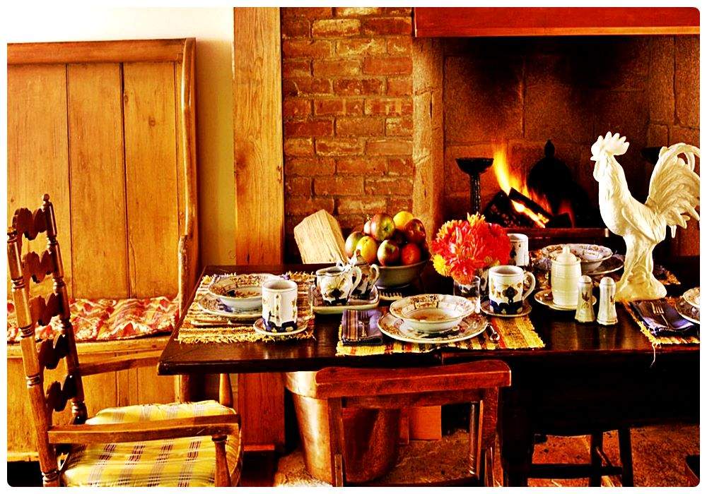 Solve Comfy Table Setting is Ready for the Dinner jigsaw puzzle online ...