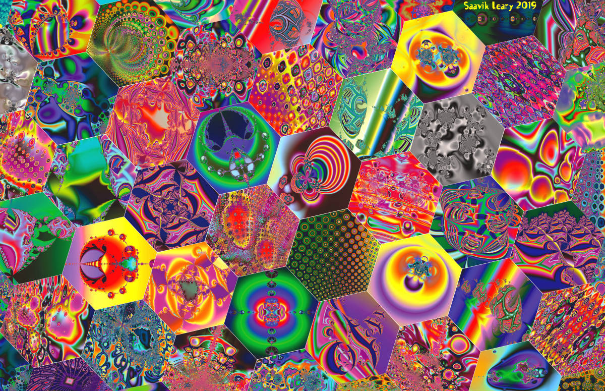 Solve Simple hex medium jigsaw puzzle online with 96 pieces