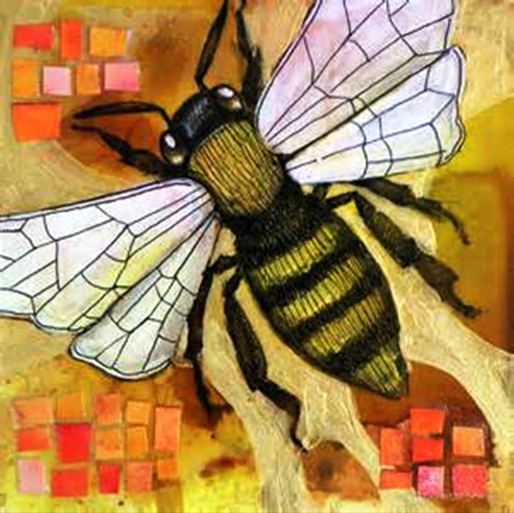 Solve BUMBLE BEE jigsaw puzzle online with 100 pieces