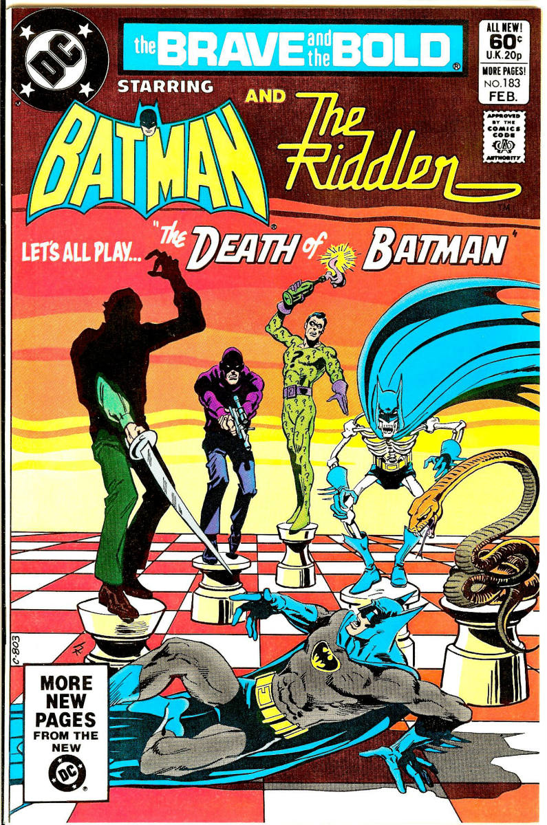 Solve THE BRAVE AND THE BOLD--BATMAN AND THE RIDDLER jigsaw puzzle ...