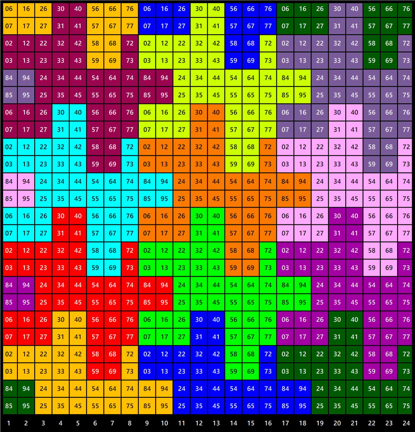 Solve Number 1158 tessellation 600 jigsaw puzzle online with 600 pieces