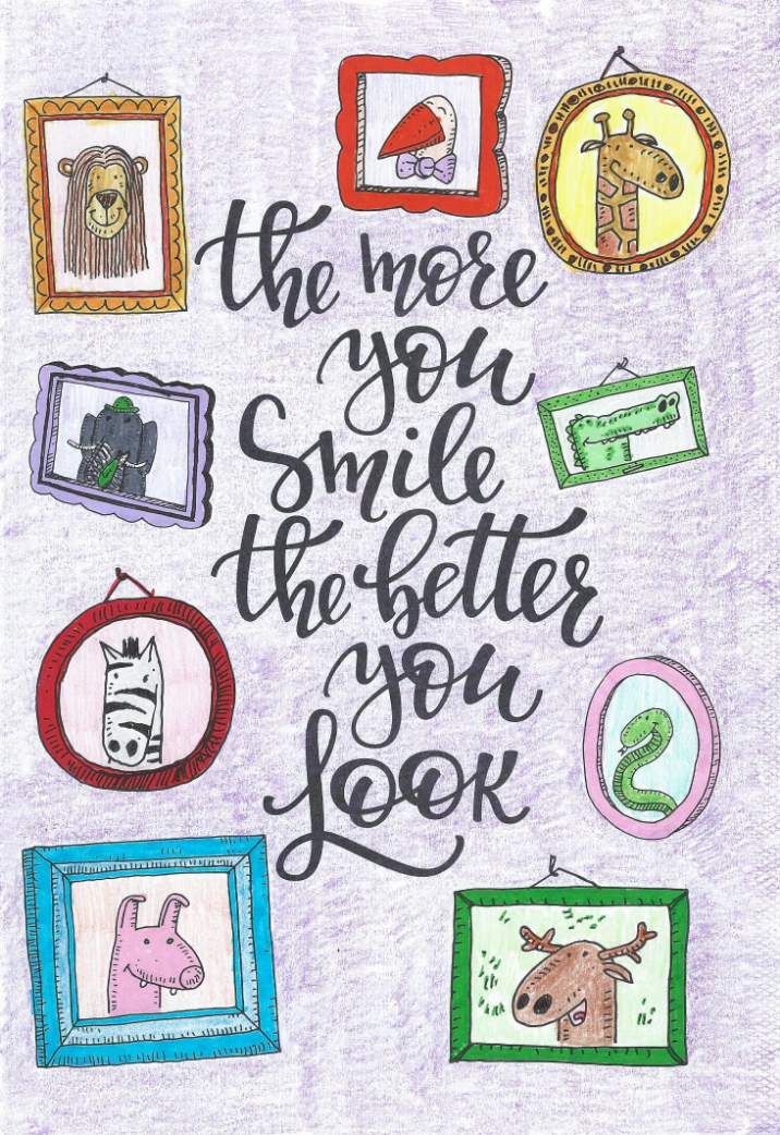 Solve Smile jigsaw puzzle online with 15 pieces
