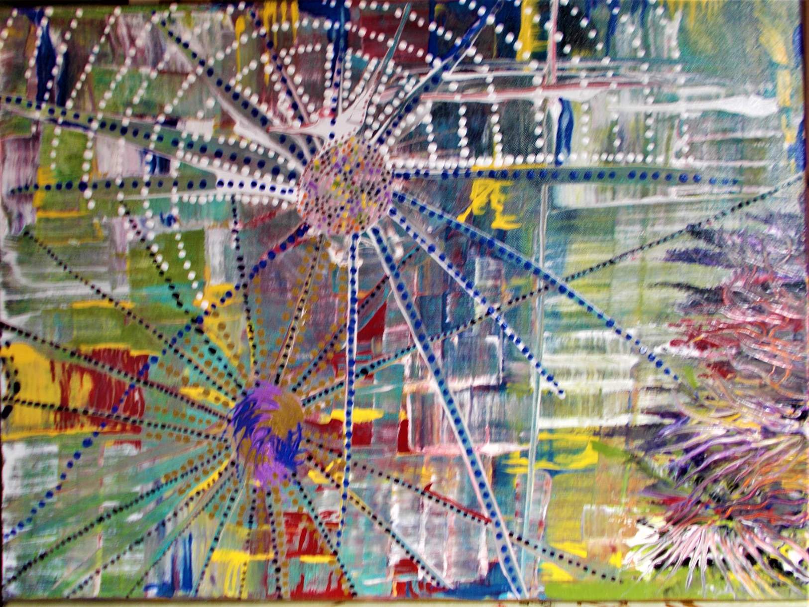 Solve Lots of Dots jigsaw puzzle online with 130 pieces