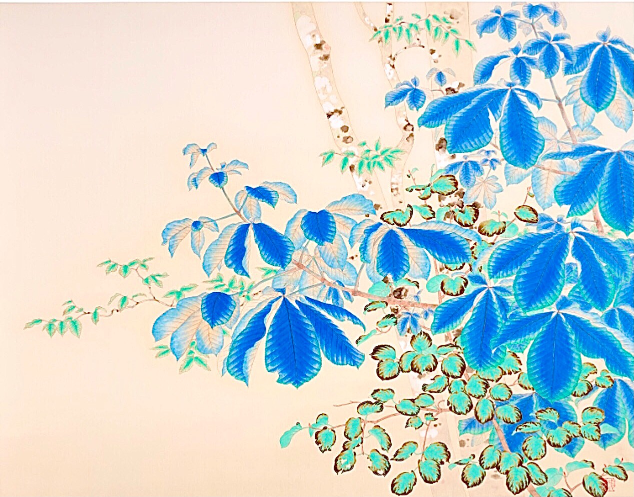 Jigsaw Puzzle | Chestnut tree, 2018, Yasuhara Shigemi (b.1984) | 80 ...