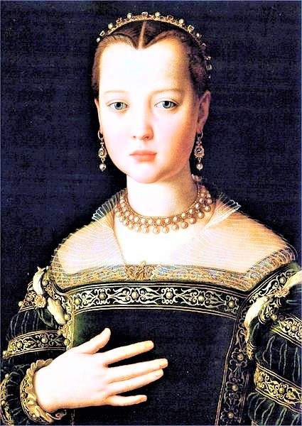Solve Agnolo Bronzino's Maria di Cosimo I de' Medici jigsaw puzzle ...