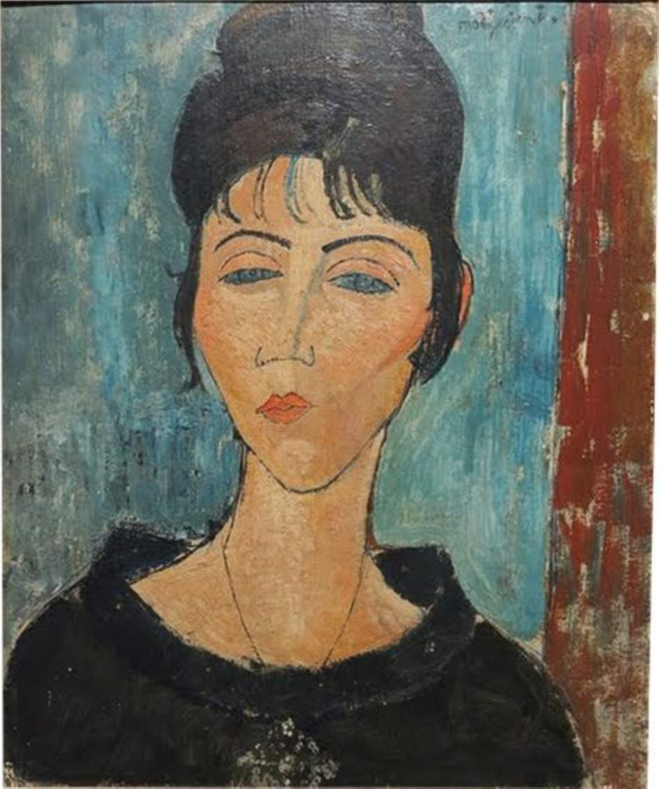 Solve Beautiful Girl in Black ~ Amedeo Modigliani (Italian, 1884-1920 ...