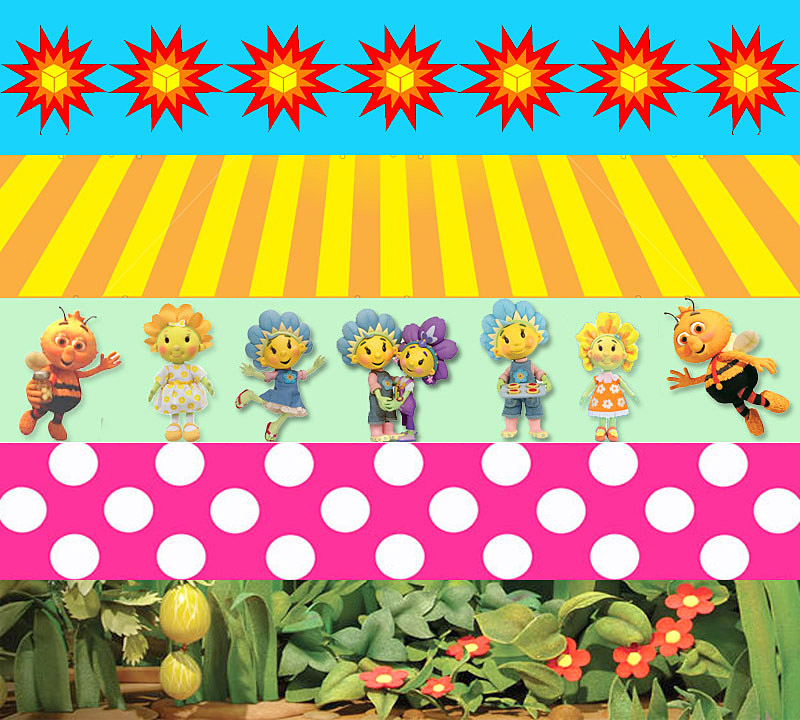 Solve Fifi and the Flower Tots jigsaw puzzle online with 90 pieces