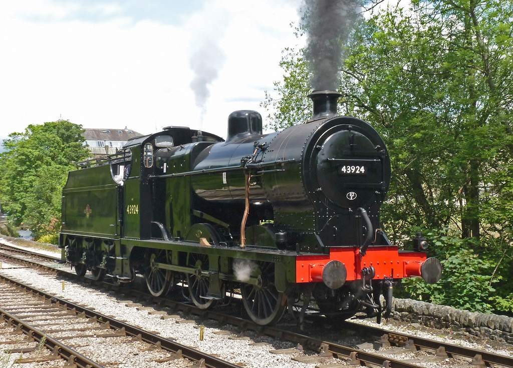 Solve MR Class 4F 0-6-0 43924. jigsaw puzzle online with 117 pieces