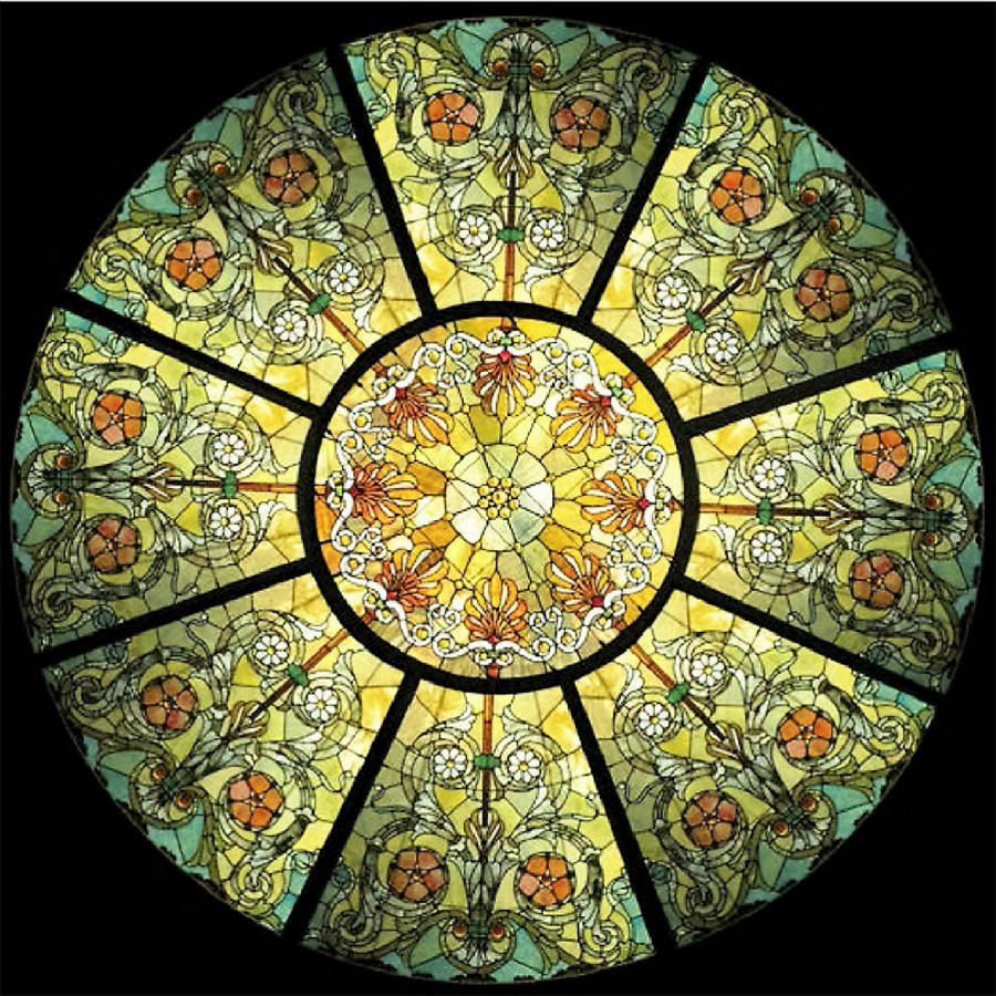 Jigsaw Puzzle | Stained Glass Dome | 81 pieces | Jigidi