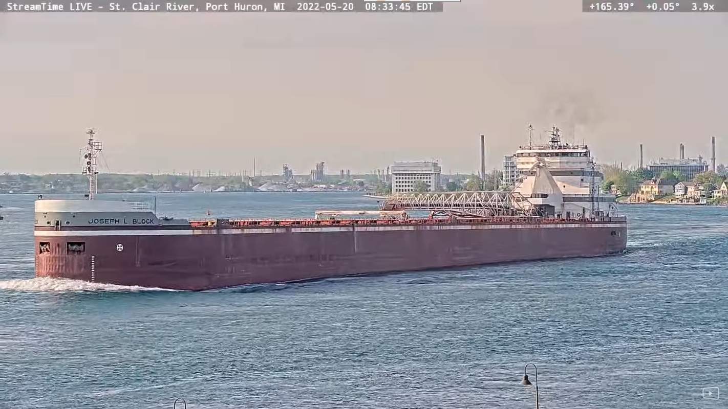 Solve Joseph L Block - Great Lakes Freighter - Port Huron, MI (2022-05 ...