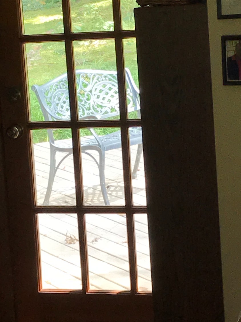 Solve View out back jigsaw puzzle online with 48 pieces