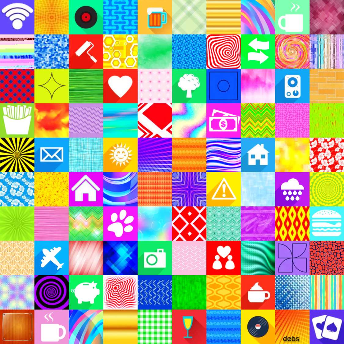 Solve Thursday mix jigsaw puzzle online with 64 pieces